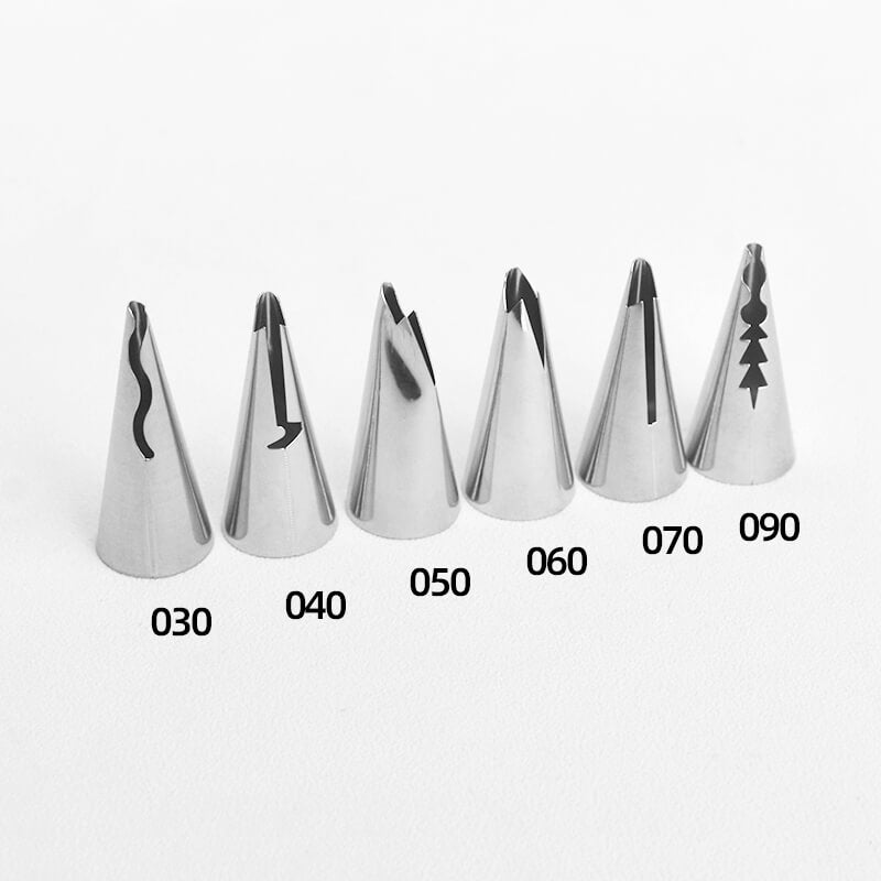 PME Ruffle Piping Tips Icing Nozzles Decorating Tubes – kowanii