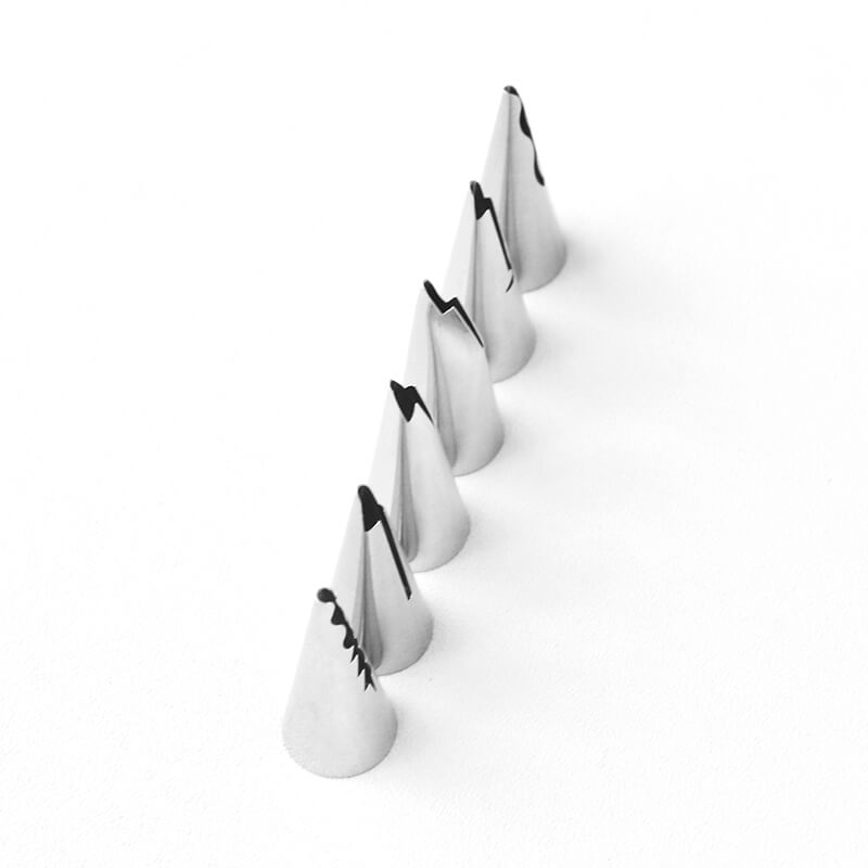 PME Ruffle Piping Tips Icing Nozzles Decorating Tubes – kowanii