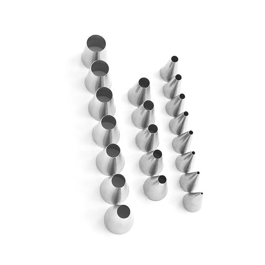 Korea Icing Piping Tips Round Cake Decorating Tip Nozzle Tube