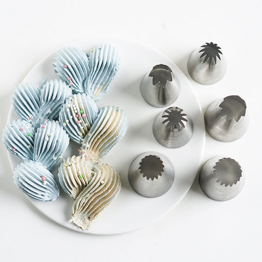 kowanii Large Piping Tips Cake Decorating Tip #9FT #7FT #1E #356 #362