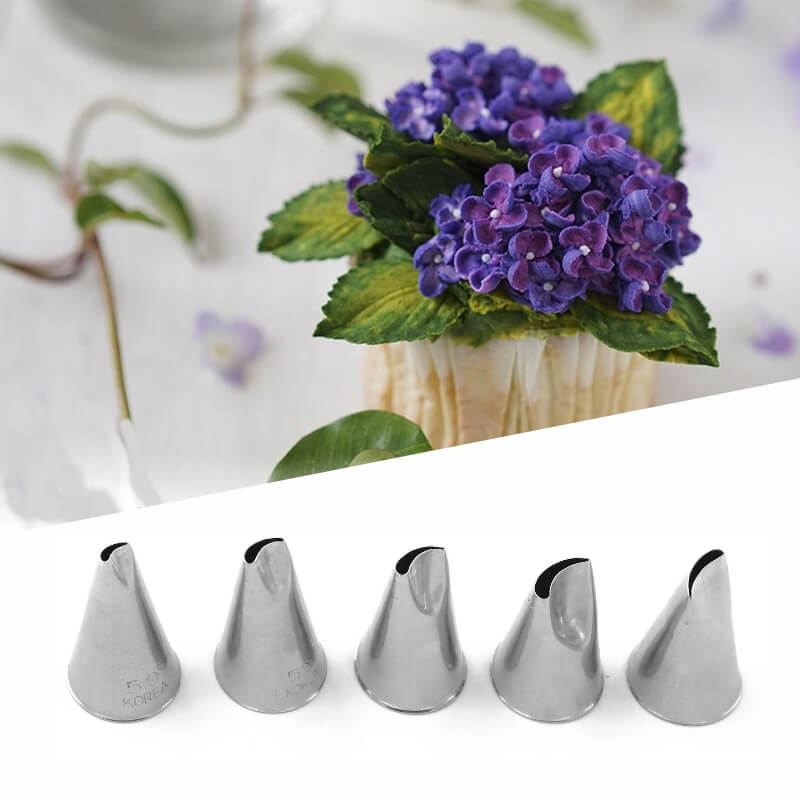 Korea Petal Icing Piping Tips Cake Decorating Nozzle #59° #59 #60 #61 ...