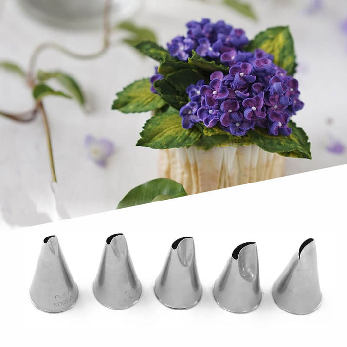 Korea Petal Icing Piping Tips Cake Decorating Nozzle #59° #59 #60 #61 ...