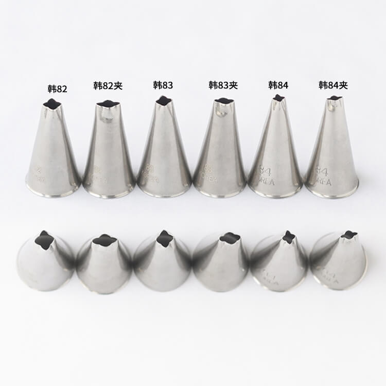 Korea Icing Piping Tip Clover Decorating Nozzle #82 #83 #84 #85 – kowanii