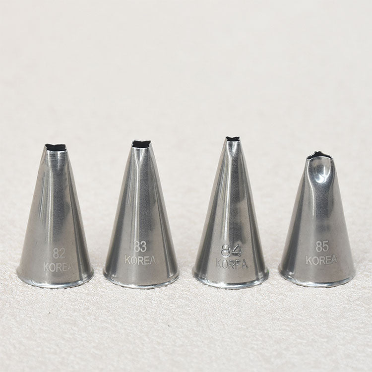 Korea Icing Piping Tip Clover Decorating Nozzle #82 #83 #84 #85 – kowanii