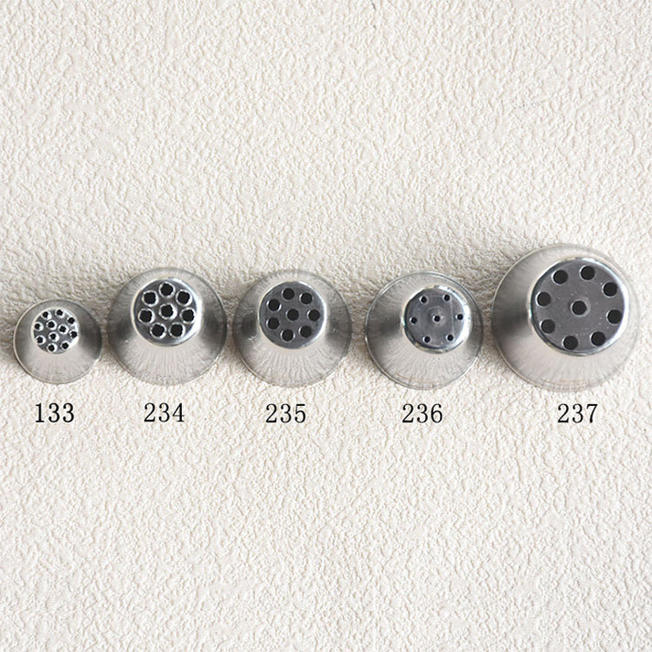 Korea Mont Blanc& Grass Piping Tip Icing Nozzle #133 #234 #235 #236 #2 ...